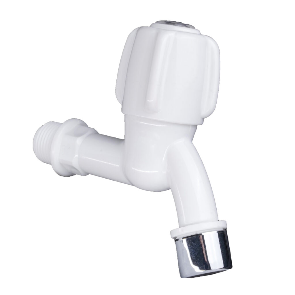 1810 BSP BIB TAP WIHT CHROME AERATOR WITH ROUND HEAD - Sin Yang Plastic
