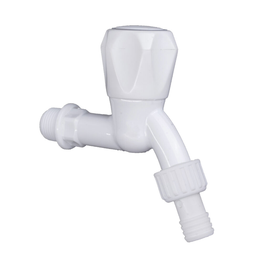 2320 BIB TAP WITH 1/2" WATER HOSE TAP CONNECTOR WITH DIAMOND HEAD - Sin ...